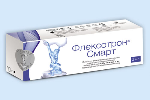 Флексотрон Смарт Flexotron Smart имплантат вязкоэластичный стерильный д ...