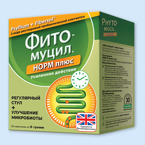 Фитомуцил Норм Плюс инструкция по применению: показания ...