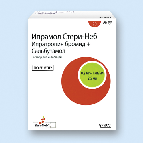 ИПРАМОЛ СТЕРИ-НЕБ инструкция по применению: показания, противопоказания ...
